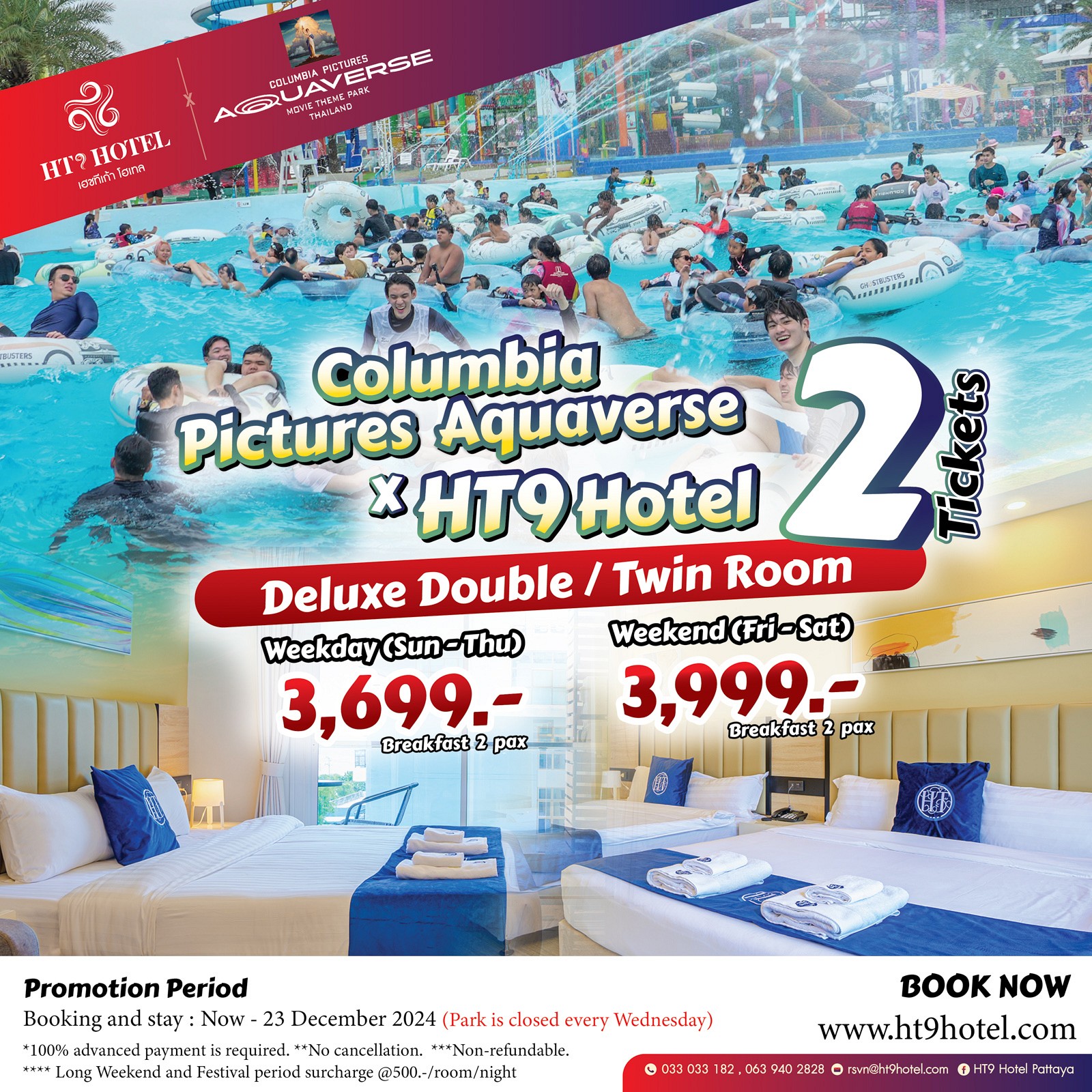 HT9 Hotel | Jomtien Beach, Pattaya